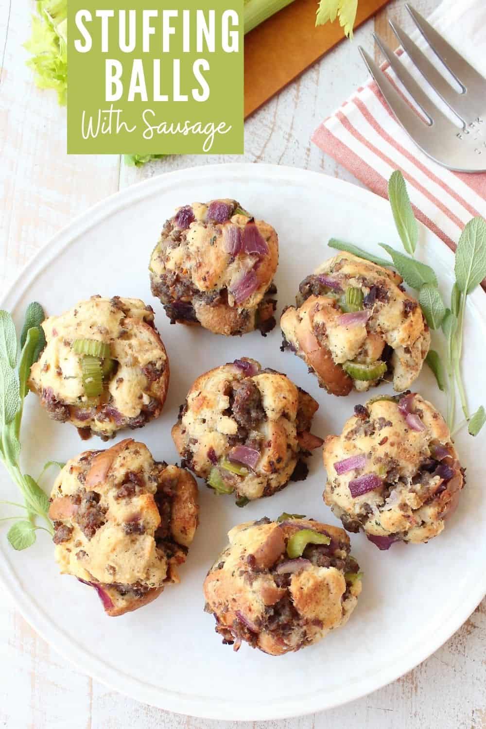 The BEST Baked Stuffing Balls - WhitneyBond.com