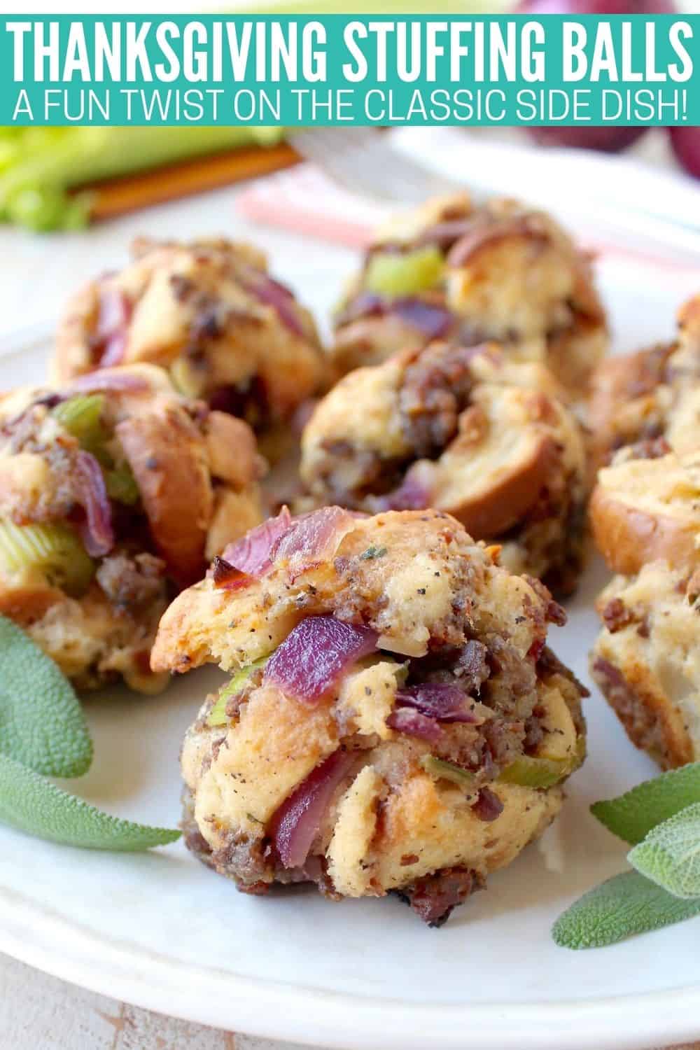 The BEST Baked Stuffing Balls - WhitneyBond.com