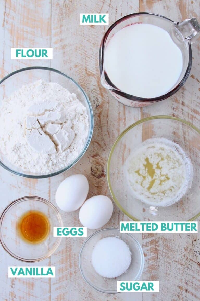 Easy Basic Crepes Recipe