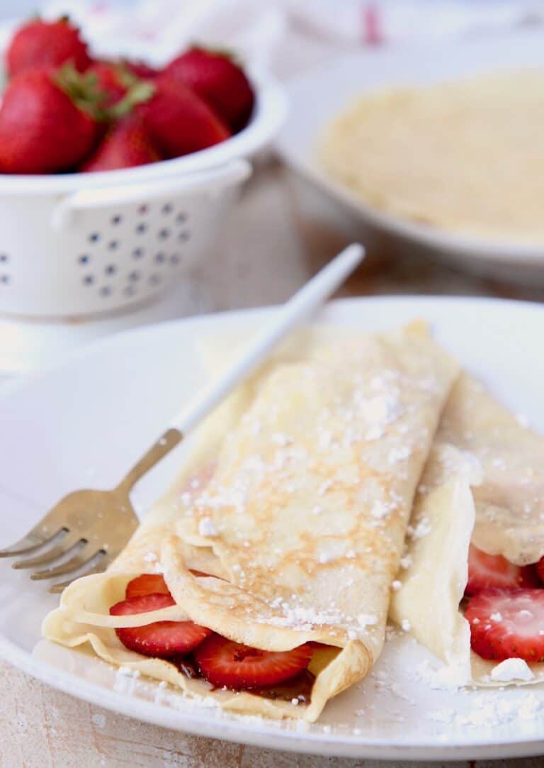 Easy Basic Crepes Recipe