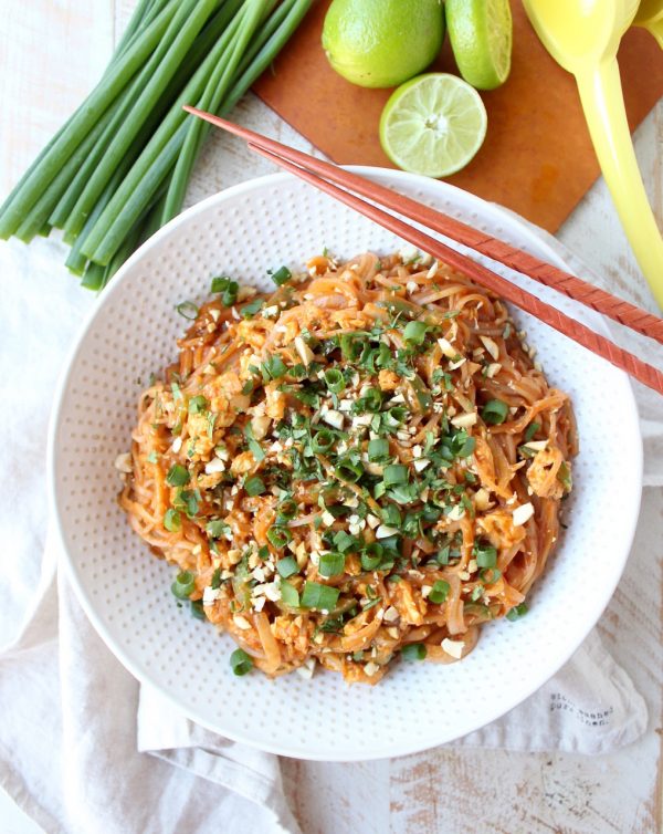 Vegetable Pad Thai Recipe - WhitneyBond.com