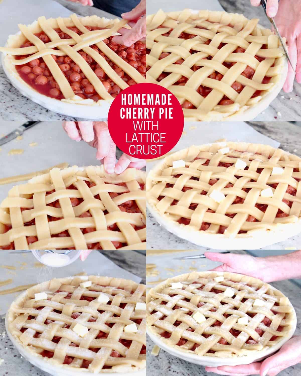 Mom's Famous Homemade Cherry Pie Recipe - WhitneyBond.com