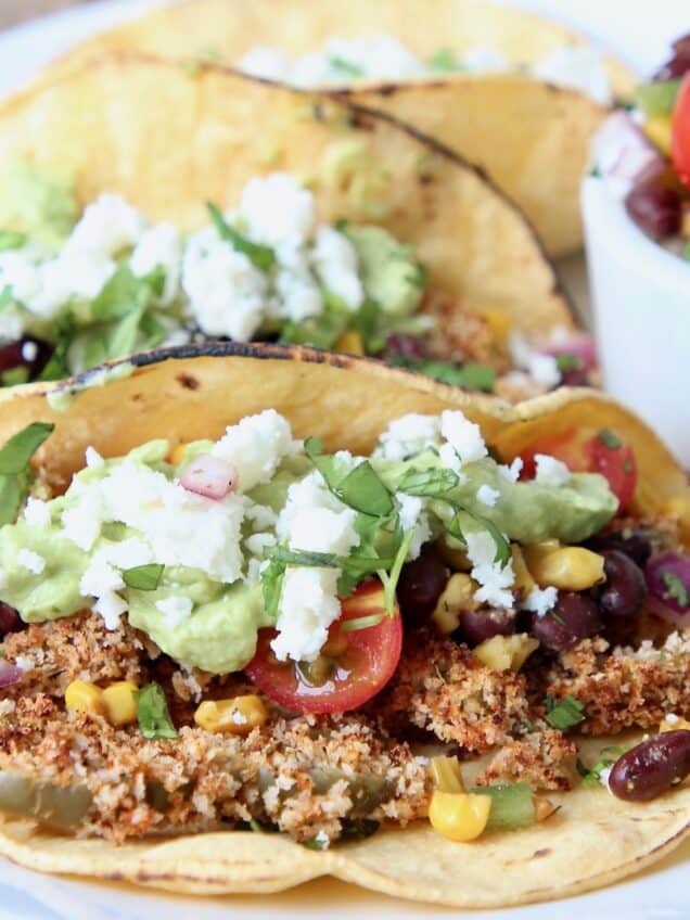 Crispy Black Bean Tacos (Easy Vegetarian Recipe)