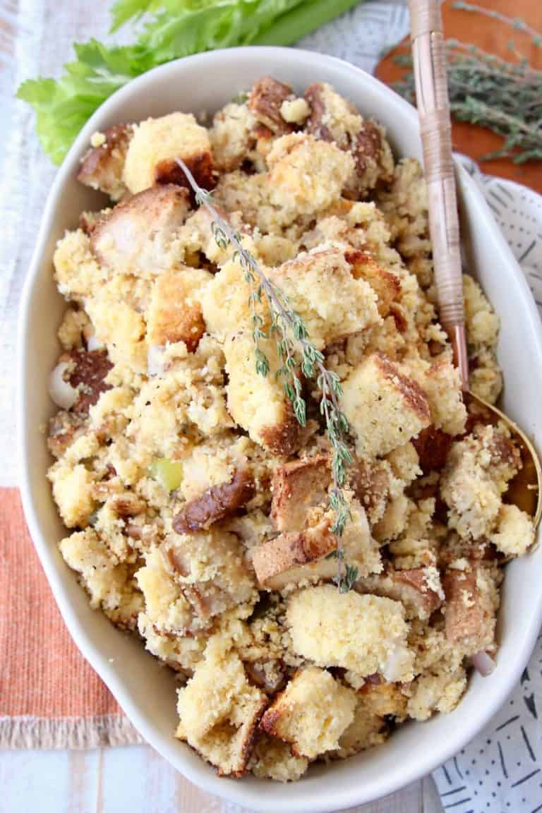 Traditional Gluten Free Stuffing Recipe - WhitneyBond.com