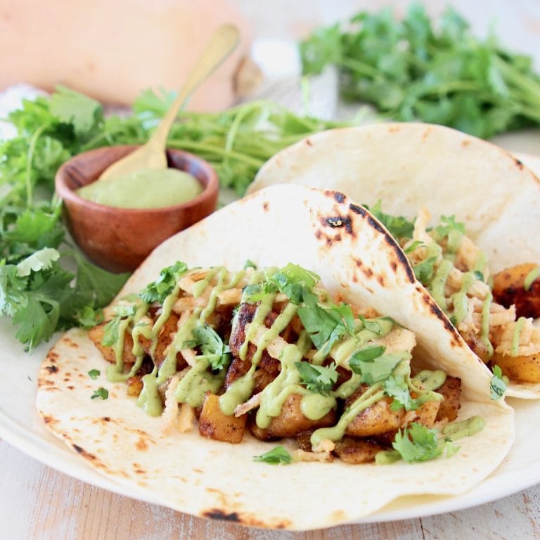 Butternut Squash Tacos