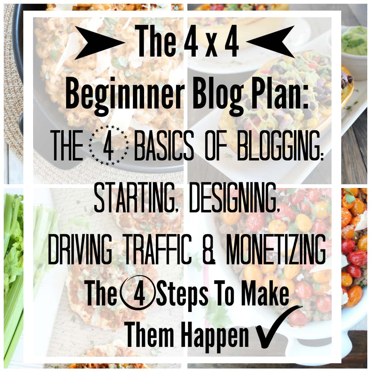 How To Start A Blog - The 4 x 4 Blog Plan