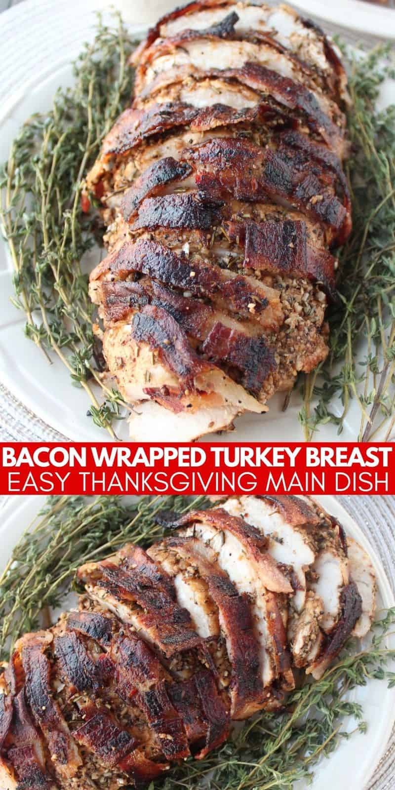 Bacon Wrapped Turkey Breast Recipe