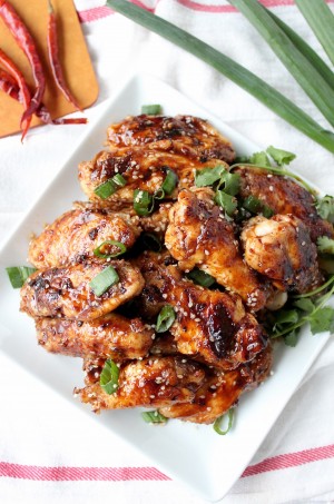 General Tso Chicken Wings Recipe - WhitneyBond.com