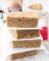 Sea Salt Blondies - Easy Dessert Recipe | WhitneyBond.com