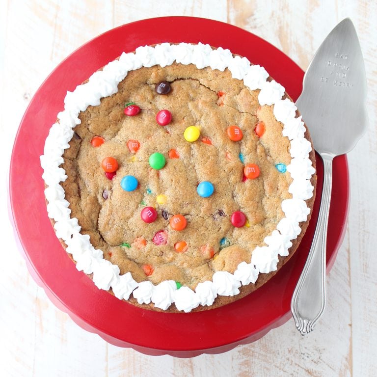 The Ultimate Candy Cookie Cake Recipe - WhitneyBond.com