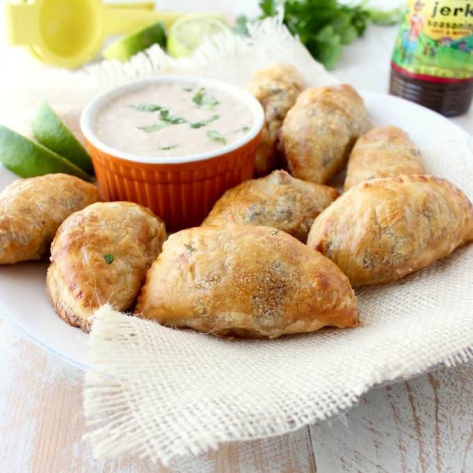 Jamaican Jerk Beef Patties Recipe {with Video!} - WhitneyBond.com