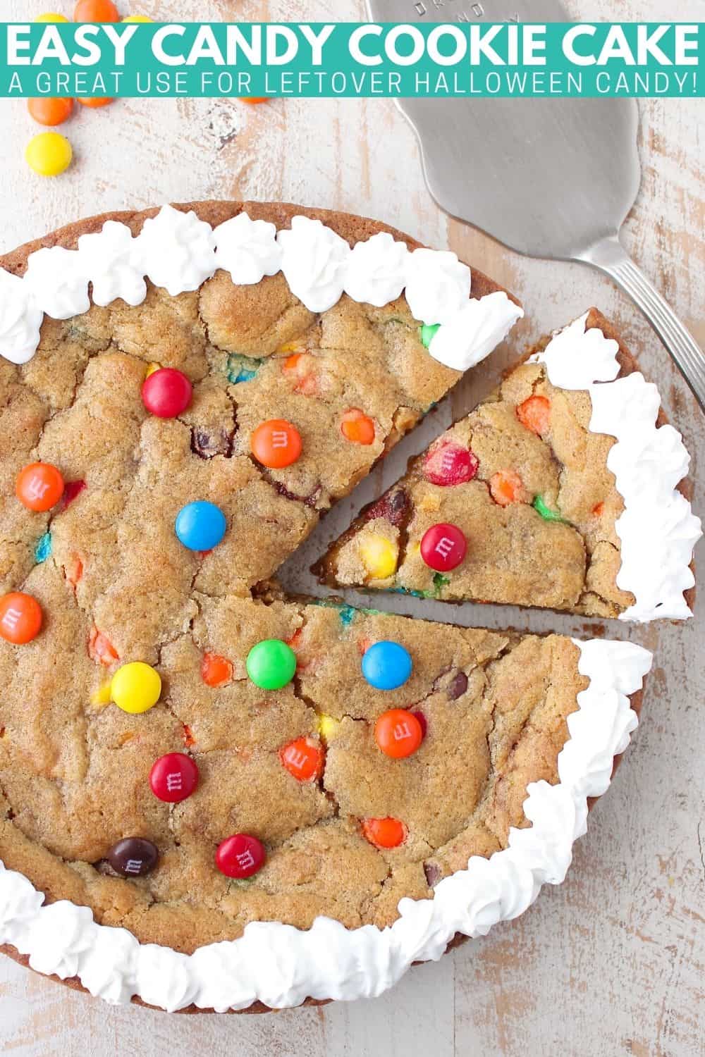 The Ultimate Candy Cookie Cake Recipe - WhitneyBond.com