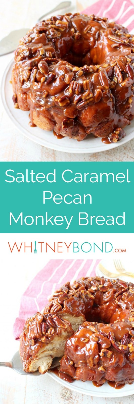 Salted Caramel Pecan Monkey Bread Recipe
