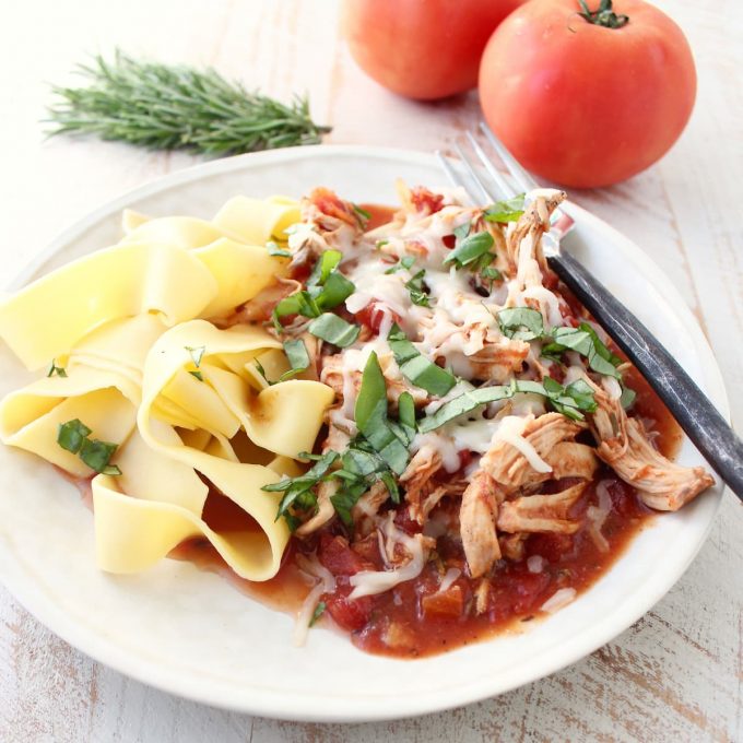 Slow Cooker Chicken Ragu Recipe - WhitneyBond.com