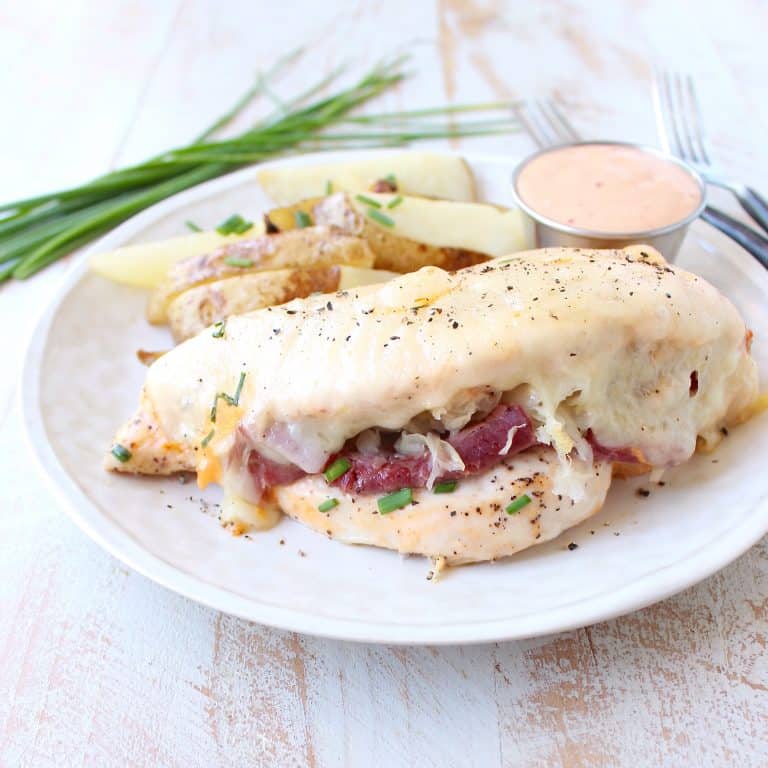 Reuben Stuffed Chicken Recipe