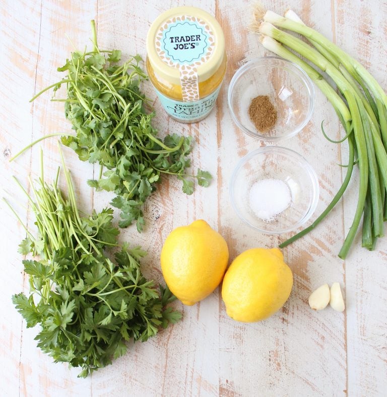 Green Tahini Sauce Recipe - WhitneyBond.com