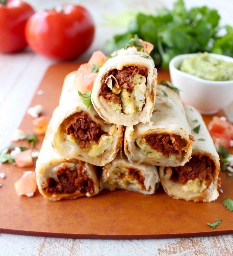 Easy Breakfast Taquitos Recipe - WhitneyBond.com