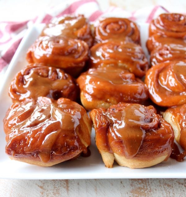 Caramel Cinnamon Rolls Recipe - WhitneyBond.com