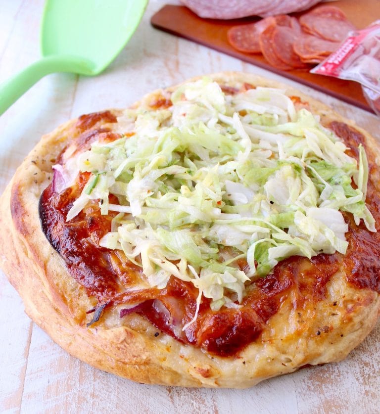 Italian Sub Pizza Recipe - WhitneyBond.com