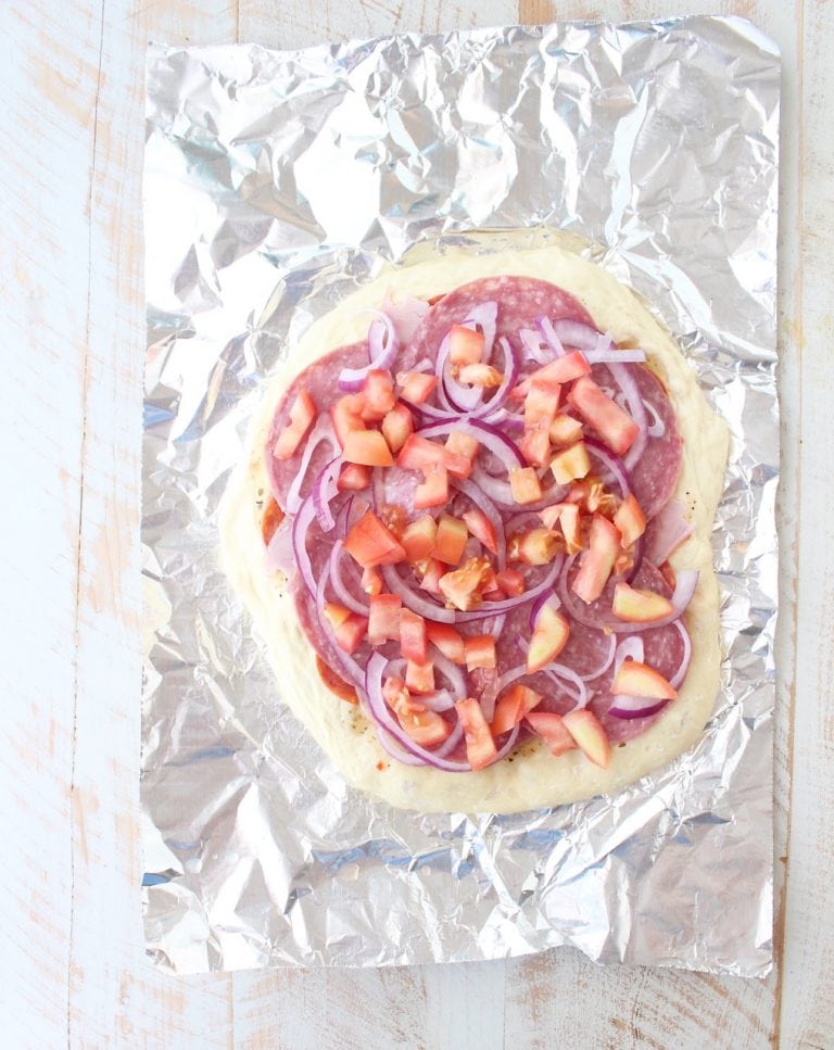 Italian Sub Pizza Recipe - WhitneyBond.com