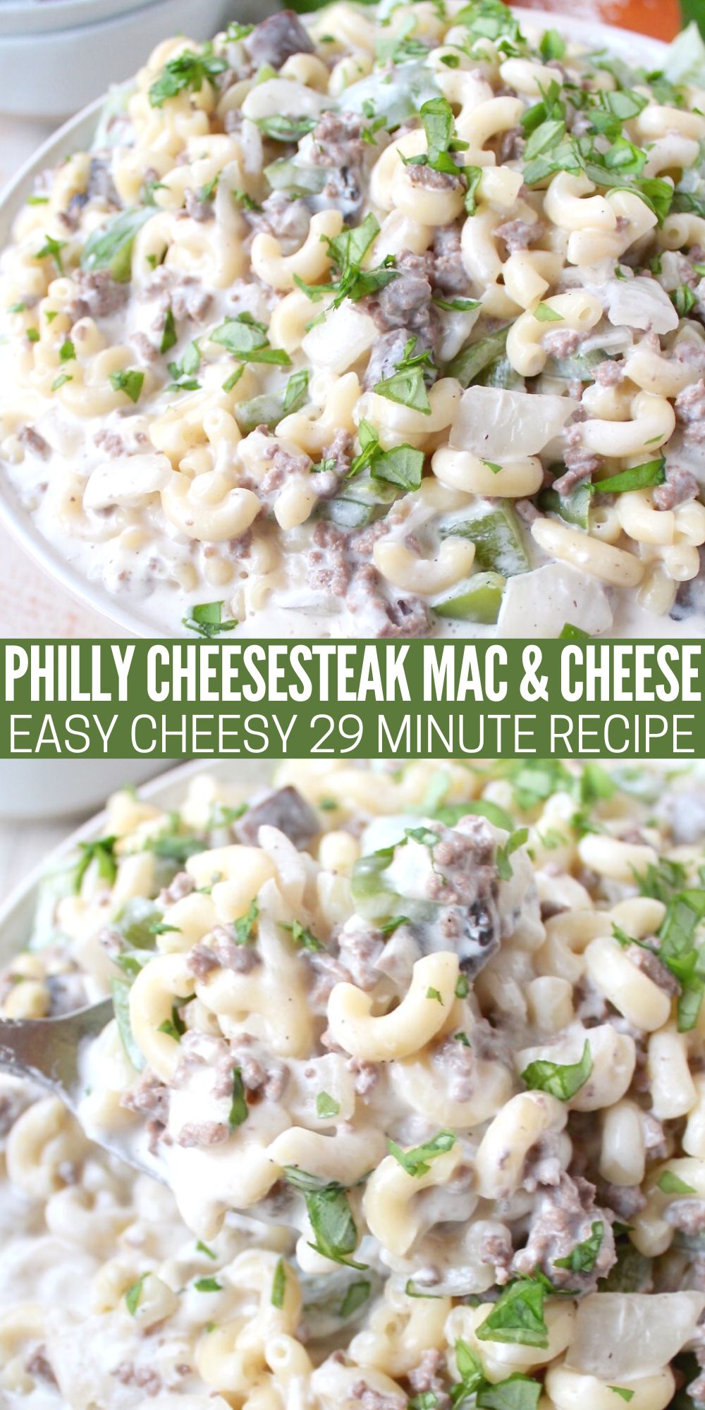 Philly Cheesesteak Mac and Cheese Recipe