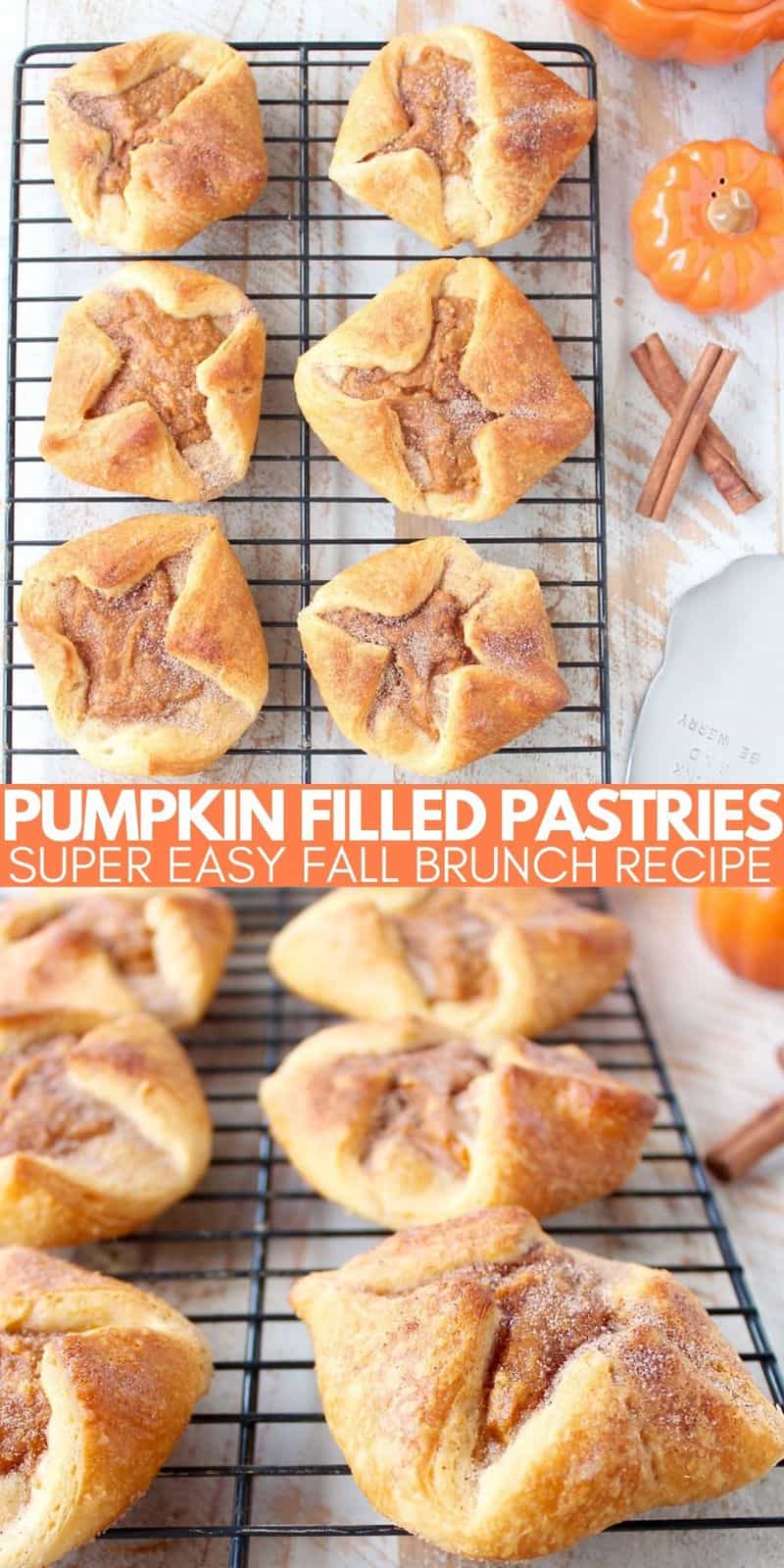 Easy Pumpkin Pastries Recipe - WhitneyBond.com