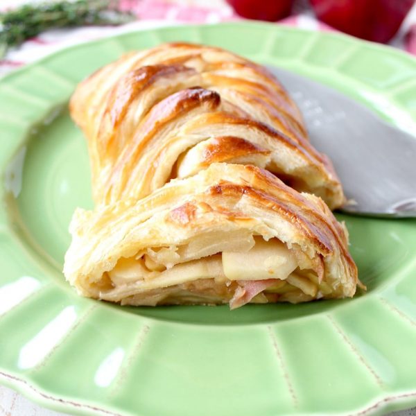 Easy Apple Strudel Recipe with Puff Pastry - WhitneyBond.com