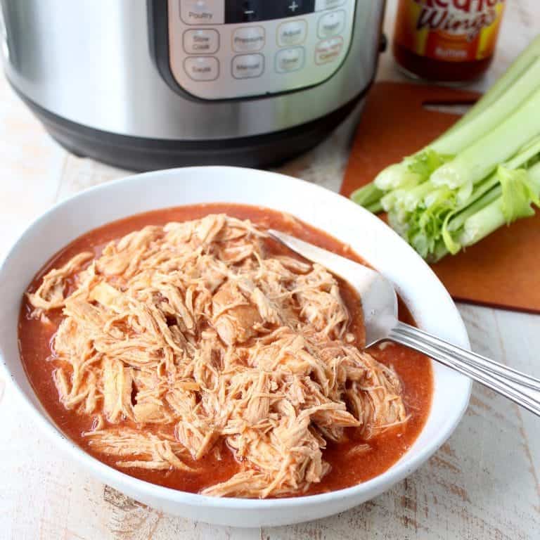 Instant Pot Buffalo Chicken Recipe - WhitneyBond.com