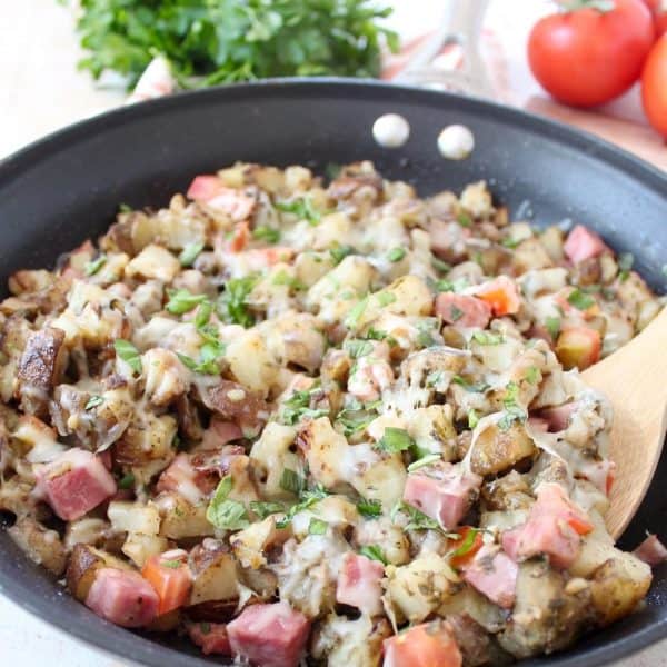 Ham Hash Three Ways: Italian, Mexican and Greek