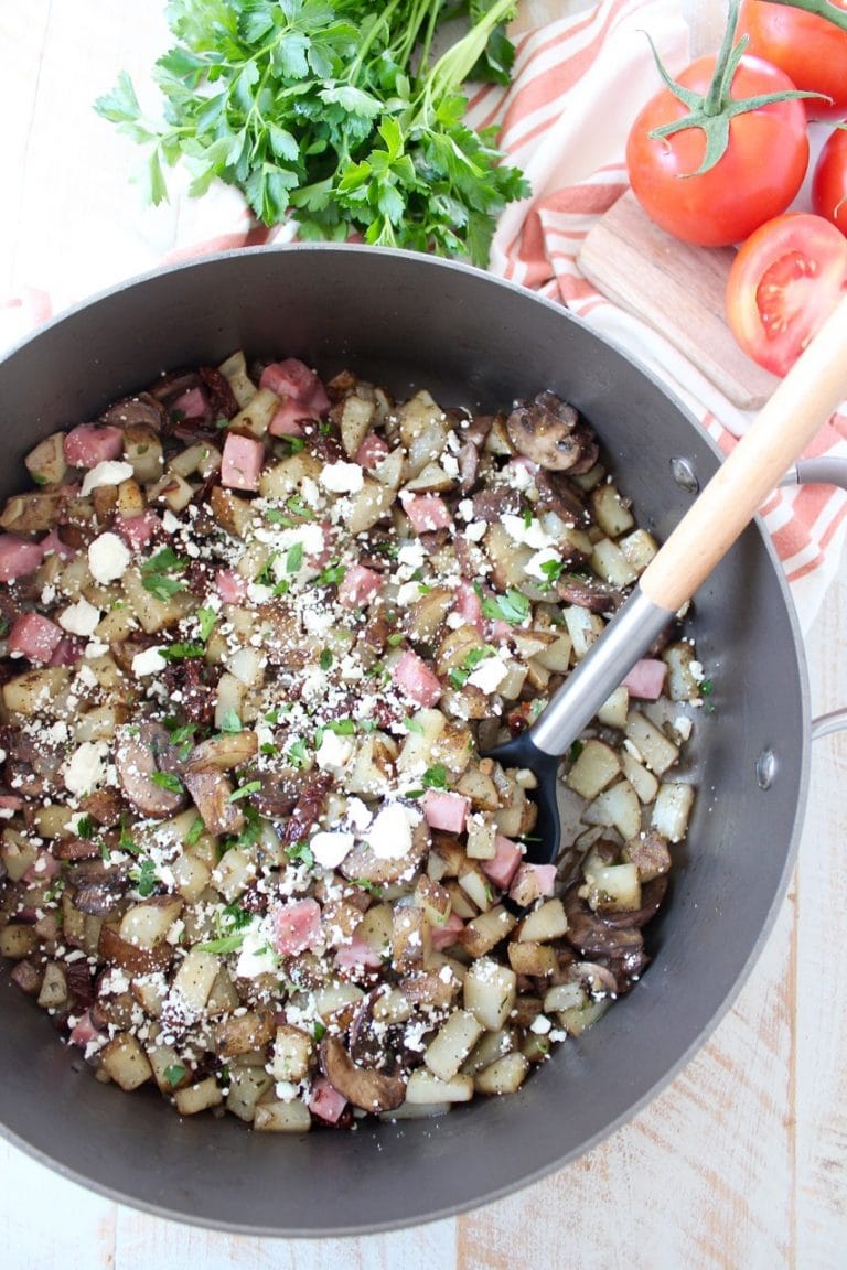 Ham Hash Three Ways: Italian, Mexican and Greek