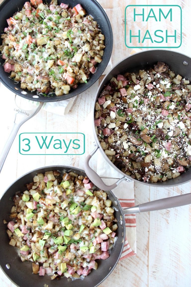 Ham Hash Three Ways: Italian, Mexican and Greek