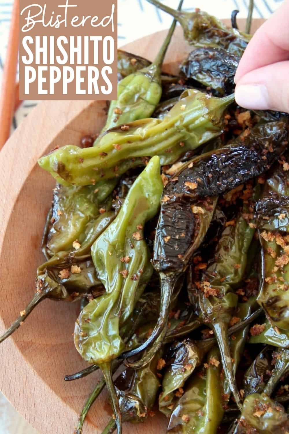 Shishito Peppers Recipe with Soy Ginger Sauce - WhitneyBond.com