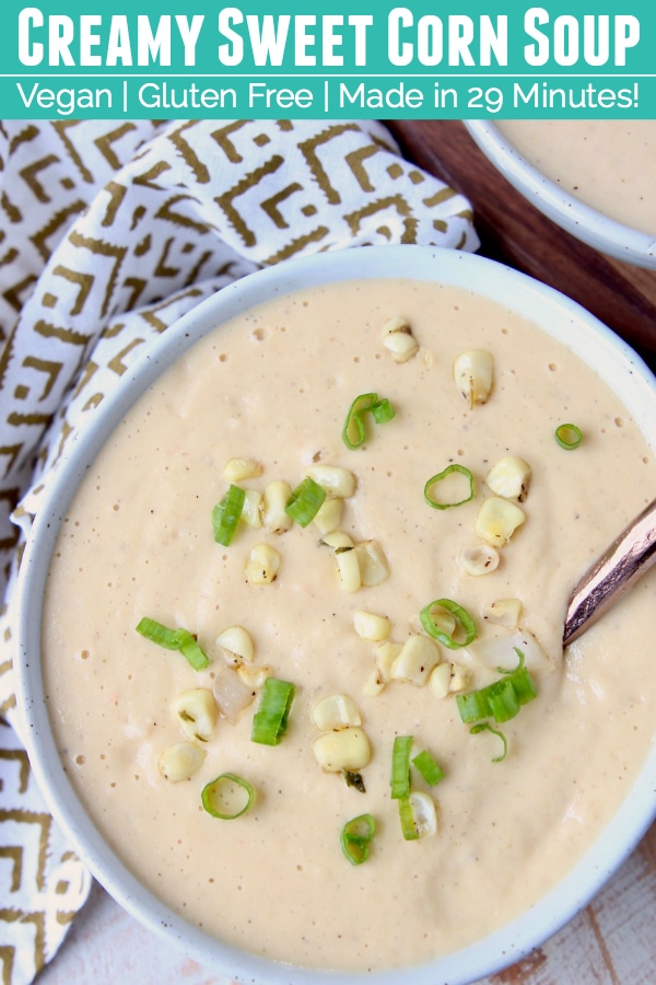 Easy Creamy Corn Soup Recipe