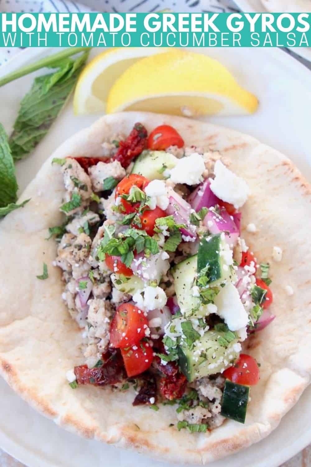 Easy Greek Tacos