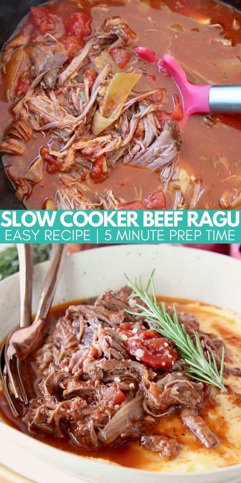 Slow Cooked Beef Ragu Recipe