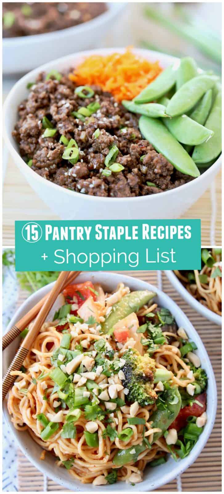 15 Easy Recipes To Make With Pantry Staples