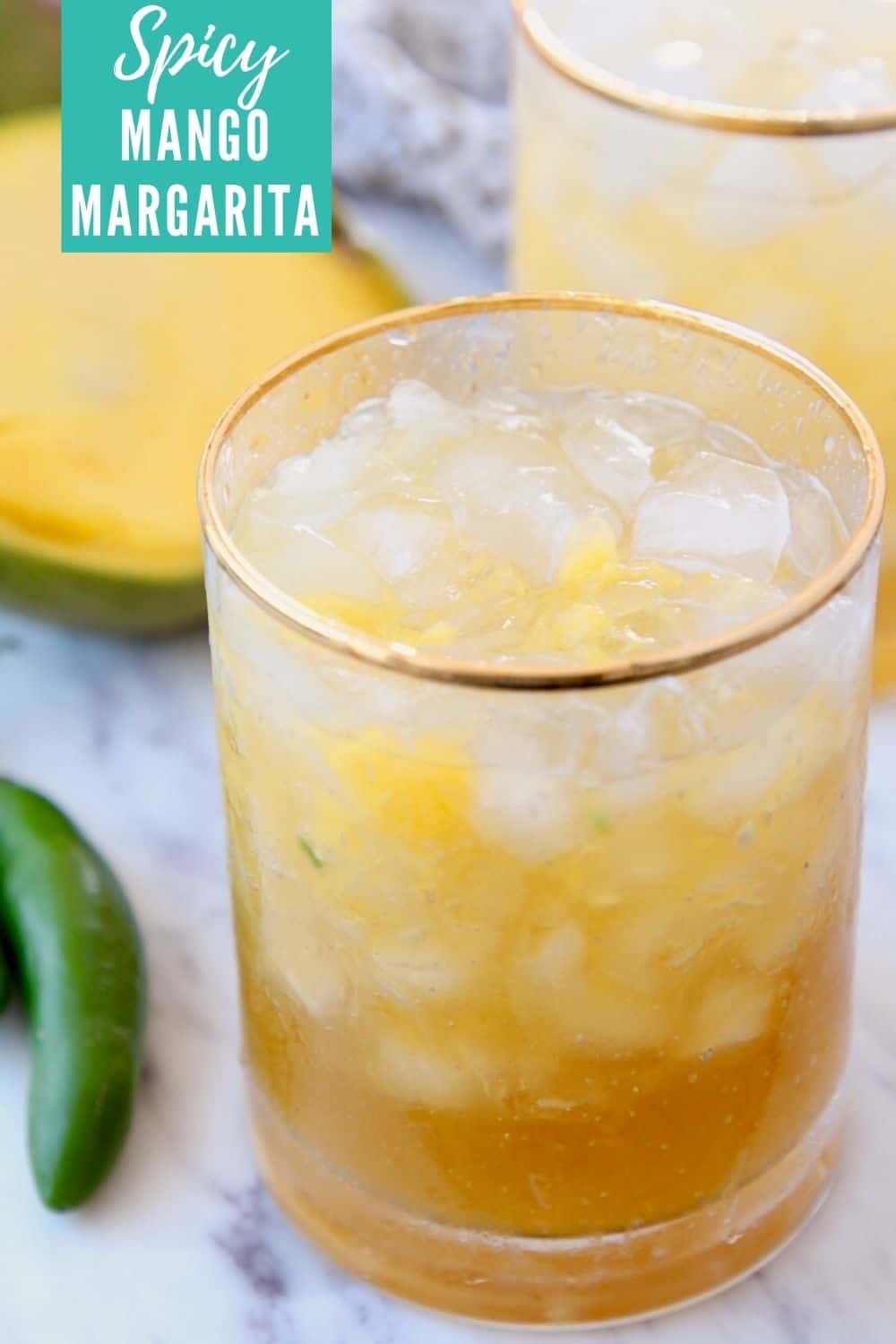 Serrano Chili Mango Margarita Recipe - WhitneyBond.com