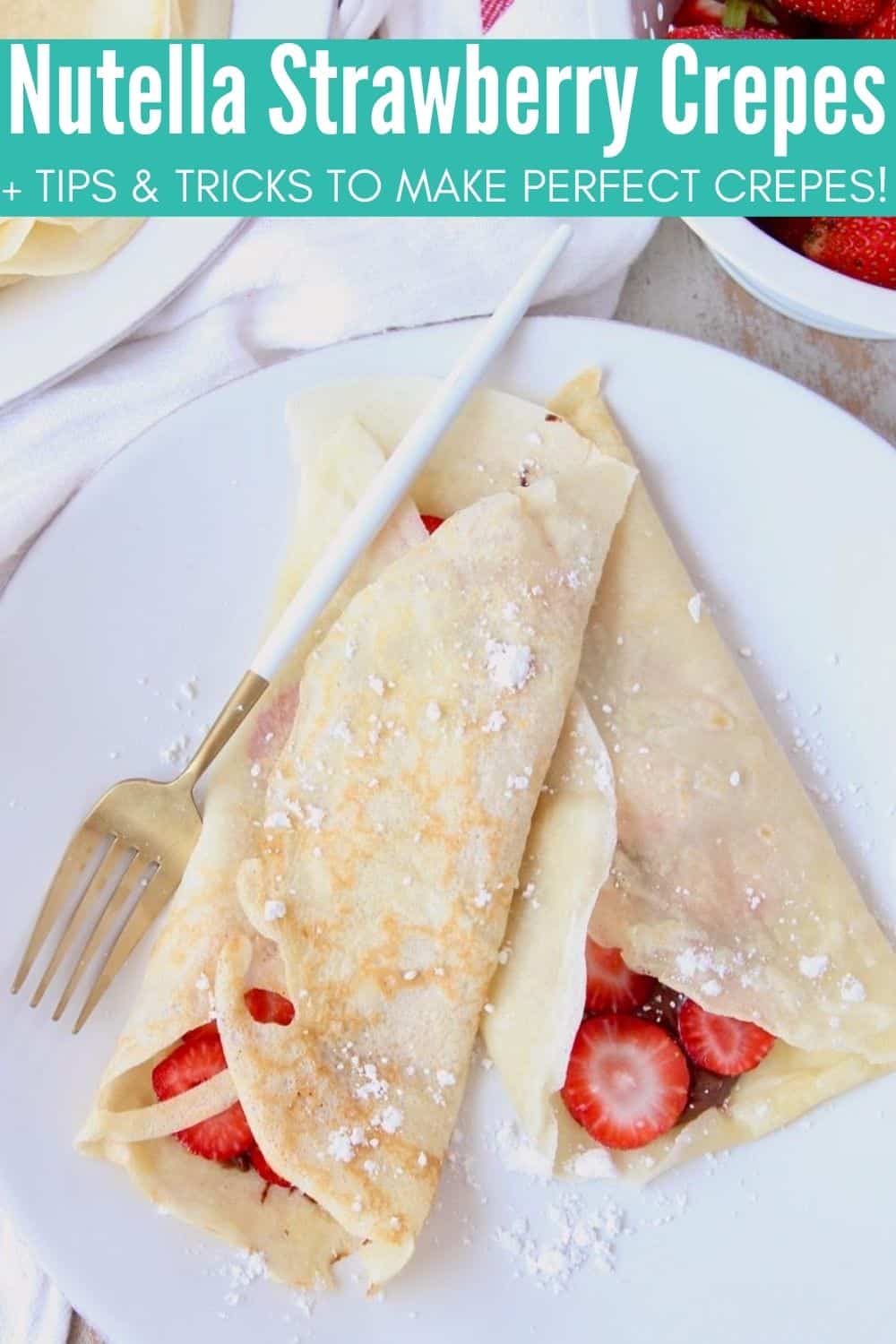 Easy Basic Crepes Recipe