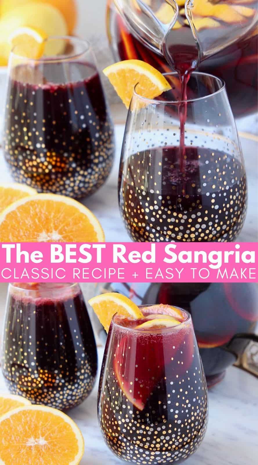 How To Make The BEST Red Sangria Recipe - WhitneyBond.com