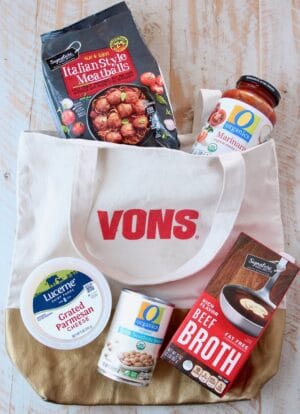 Easy Italian Meatball Soup Recipe - WhitneyBond.com