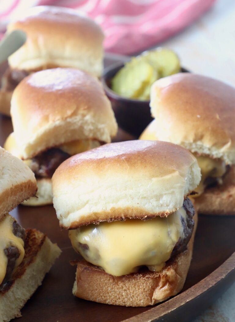 Cheeseburger Sliders (Grill, Oven, or Air Fryer)
