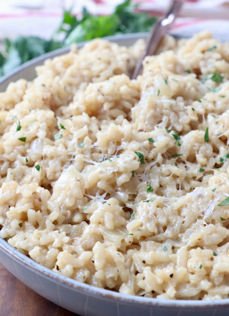 Instant Pot Risotto with Parmesan - WhitneyBond.com
