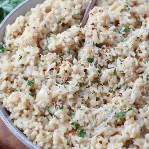 Instant Pot Risotto with Parmesan - WhitneyBond.com