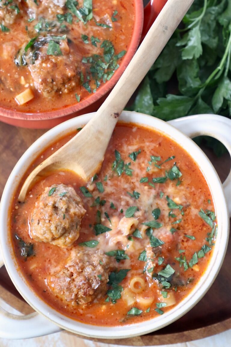 Italian Meatball Soup Recipe