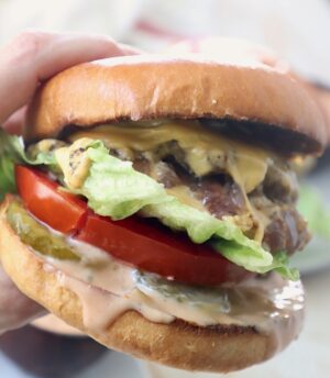 Animal Style Burger (In-N-Out Copycat Recipe) - WhitneyBond.com