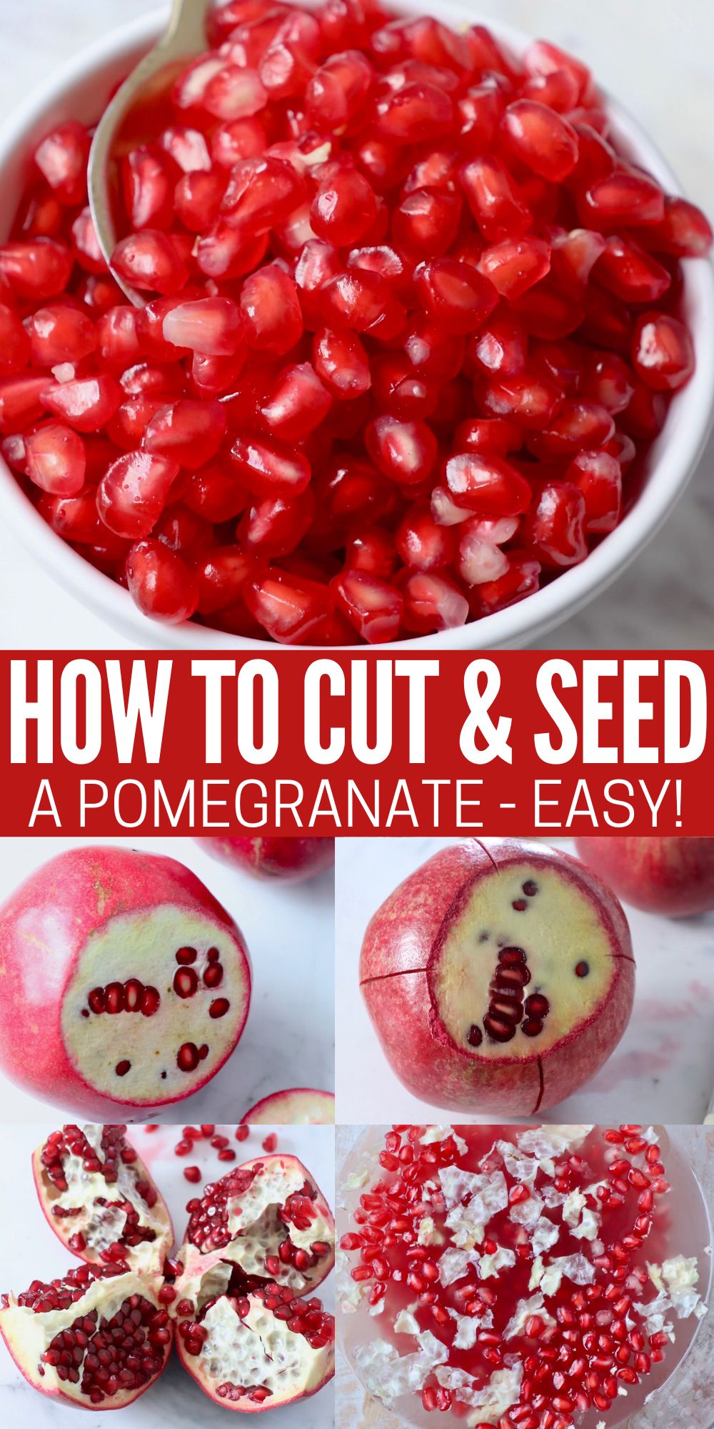 How To Cut A Pomegranate