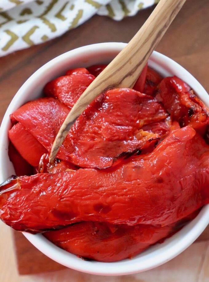 Roasted Red Peppers Recipe - WhitneyBond.com