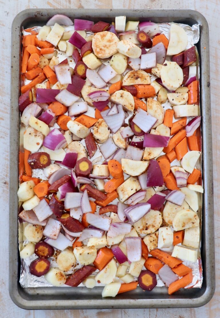 Easy Roasted Root Vegetables Recipe - WhitneyBond.com