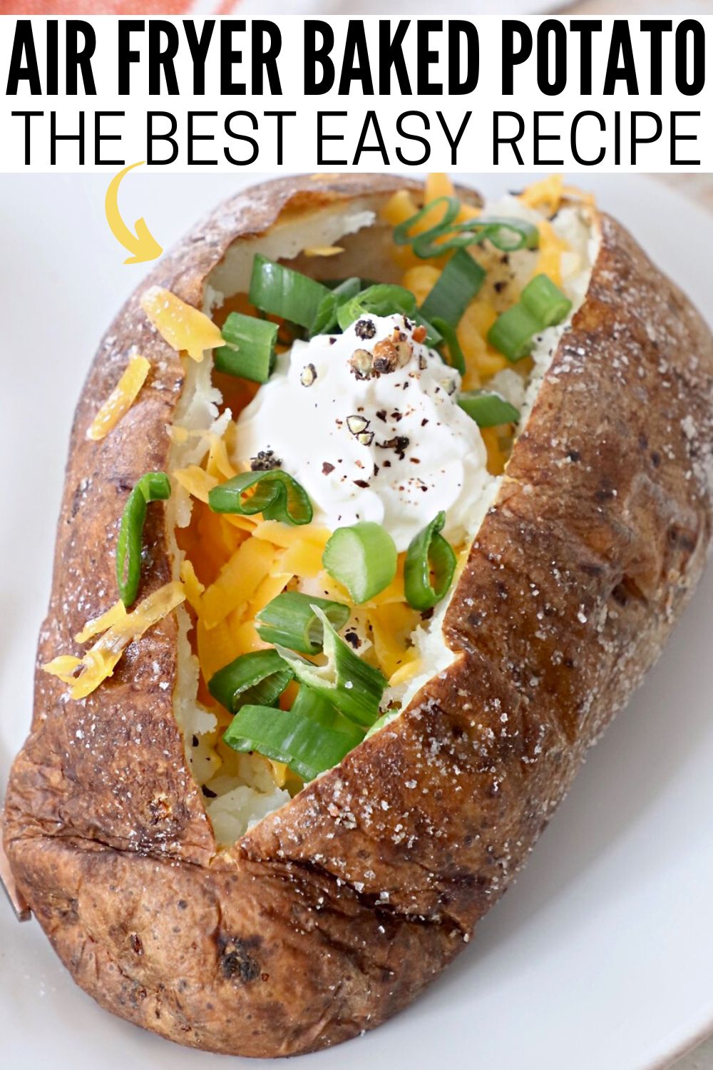 Easy Air Fryer Baked Potato Recipe