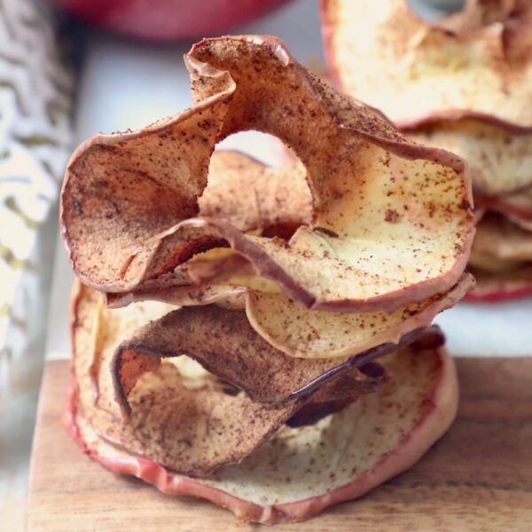 How To Make Apple Chips (Oven or Air Fryer) - WhitneyBond.com